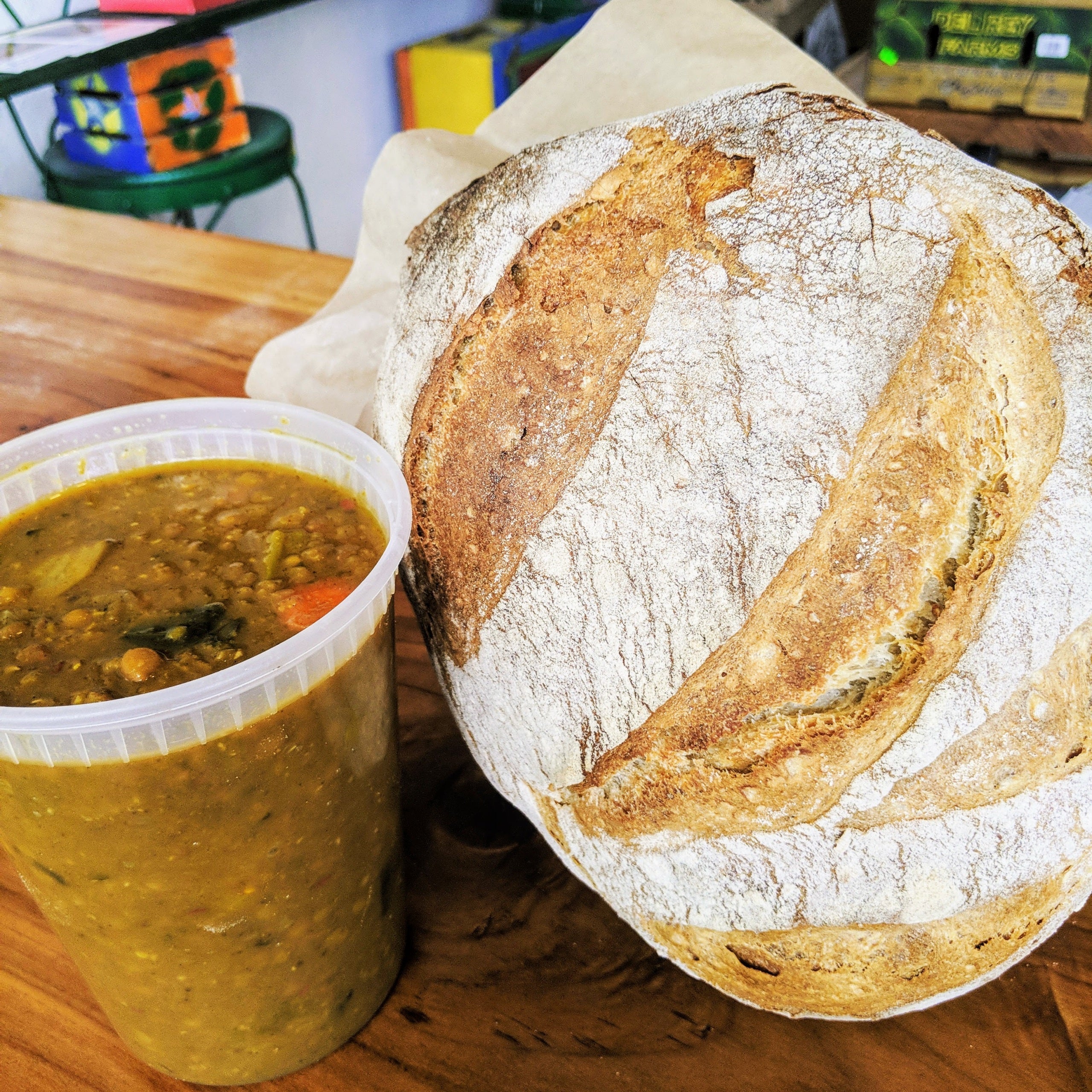 Soup and Bread | Fox and Lion Bread