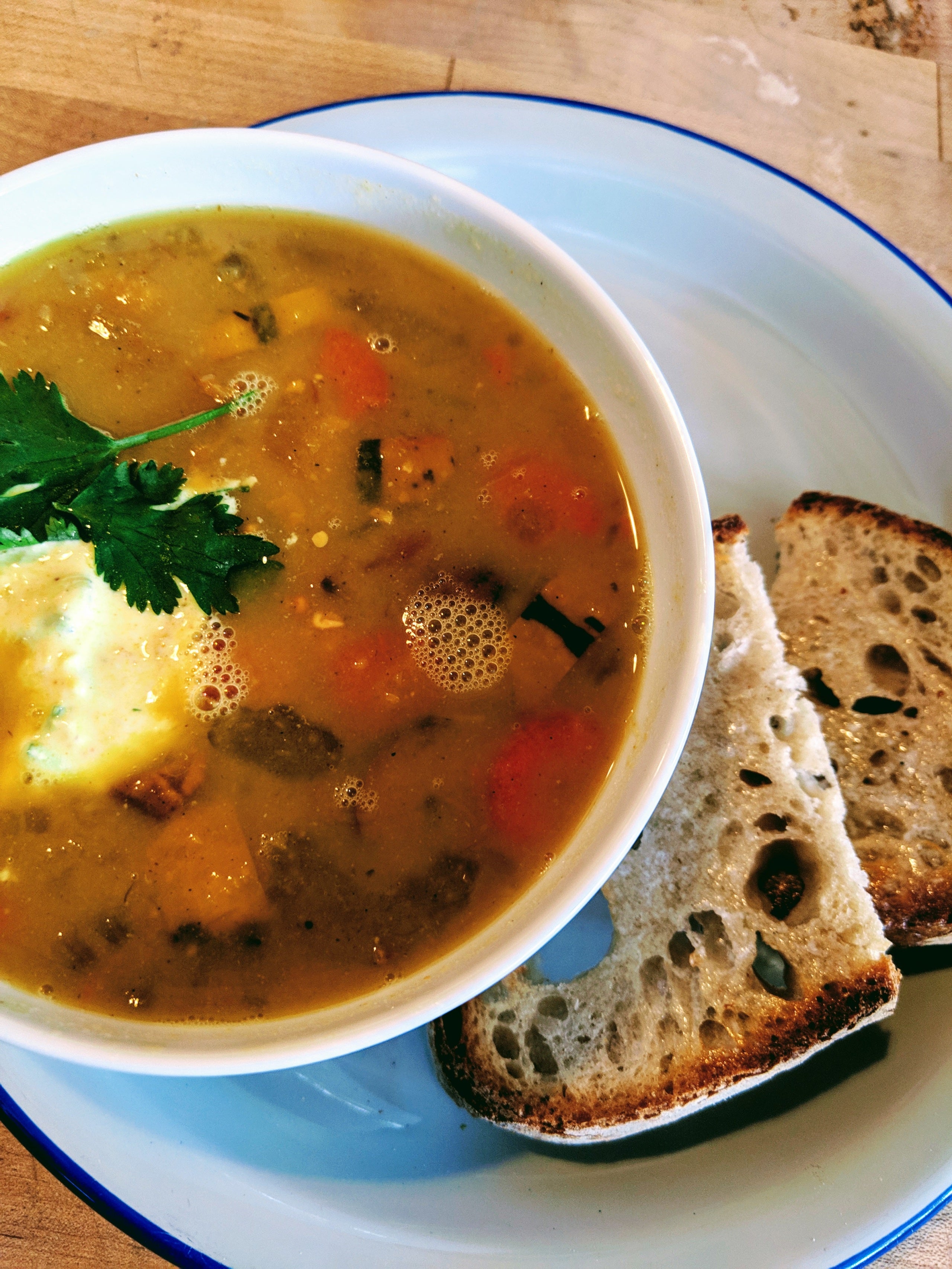 Vegetable Soup | Fox and Lion Bread